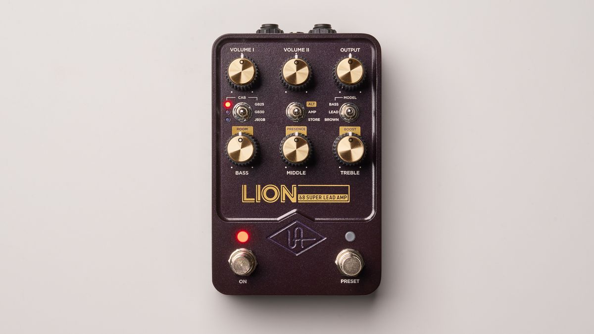 Universal Audio UAFX Lion '68 Super Lead Amp pedal review | MusicRadar