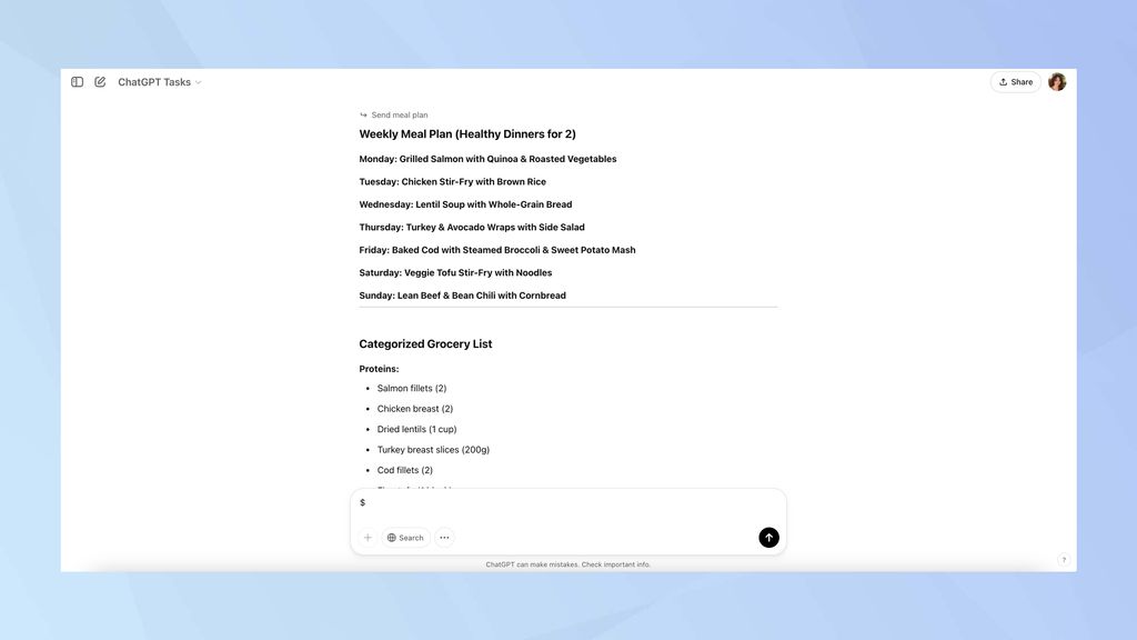 ChatGPT Tasks is a game changer — 5 prompts to try first | Tom's Guide
