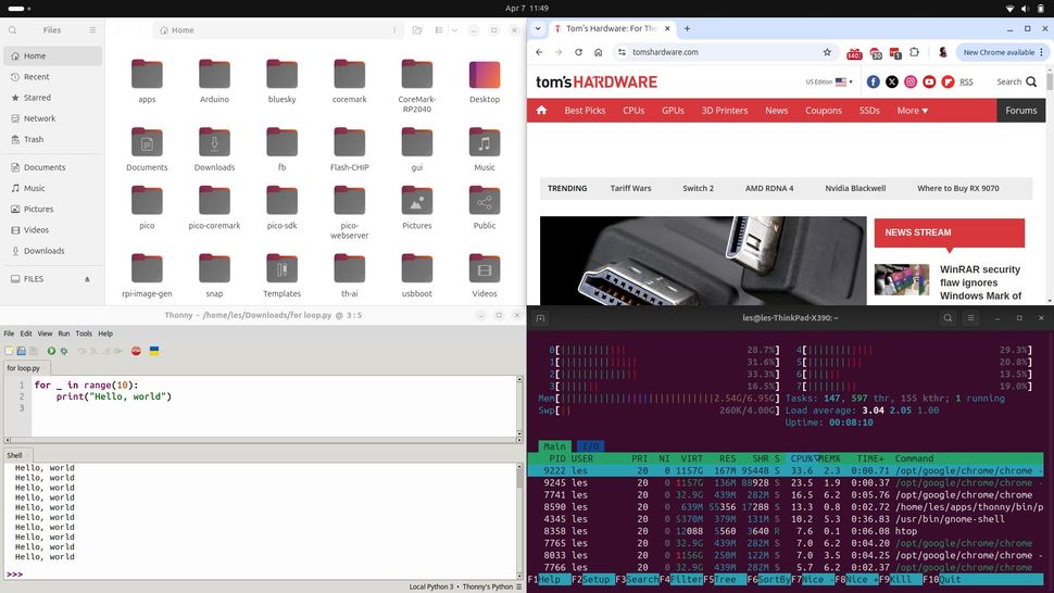 Best Linux distros for reviving an old PC | Tom's Hardware