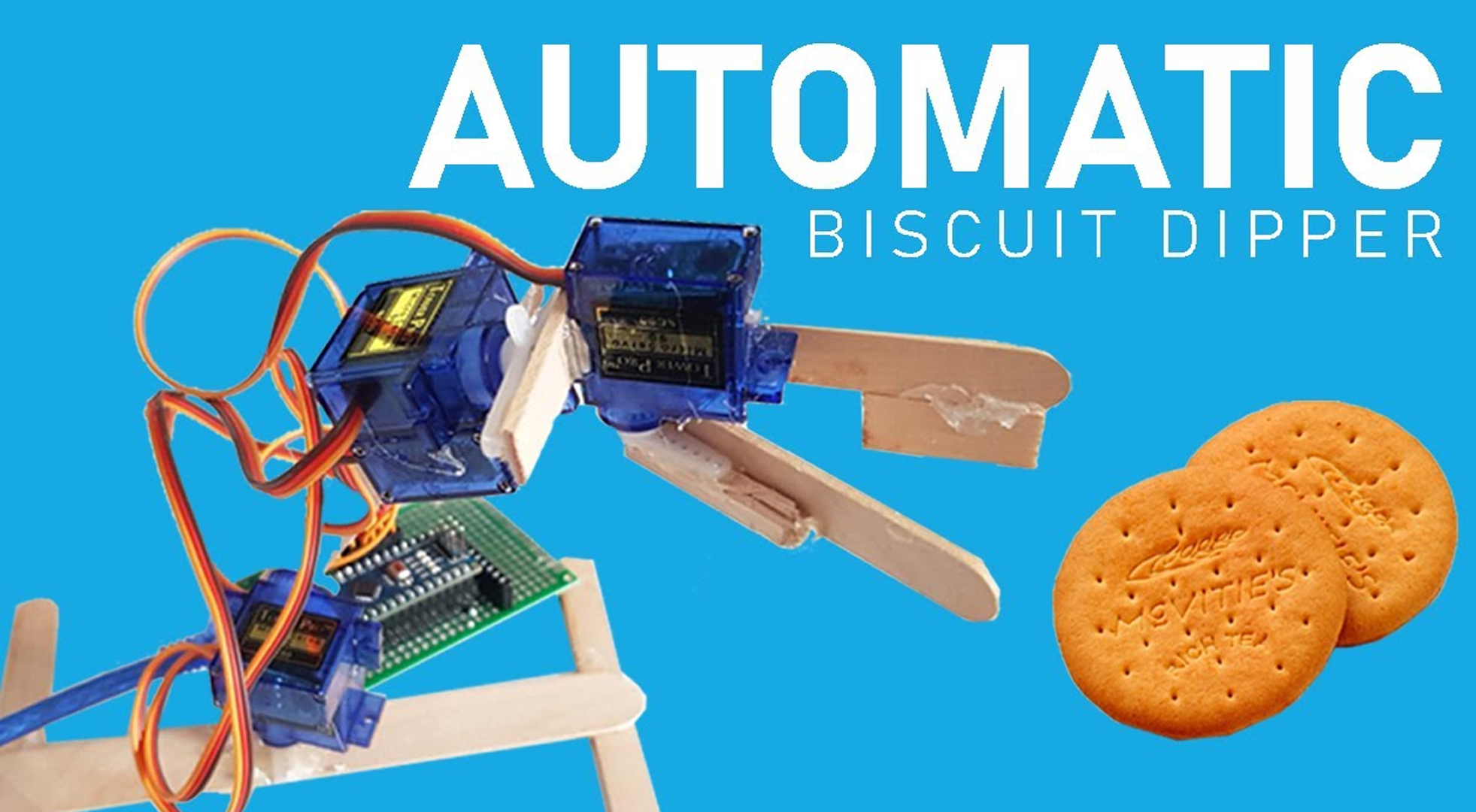 This Raspberry Pi Biscuit Robot Ensures A Perfect Dip | Tom's Hardware