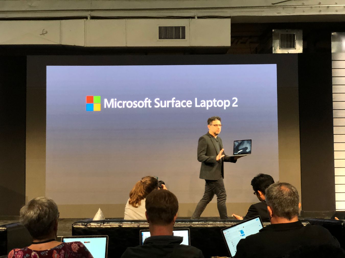 Surface Laptop 2 Hands-on: MacBook-Killing Keyboard, 85 Percent Faster ...