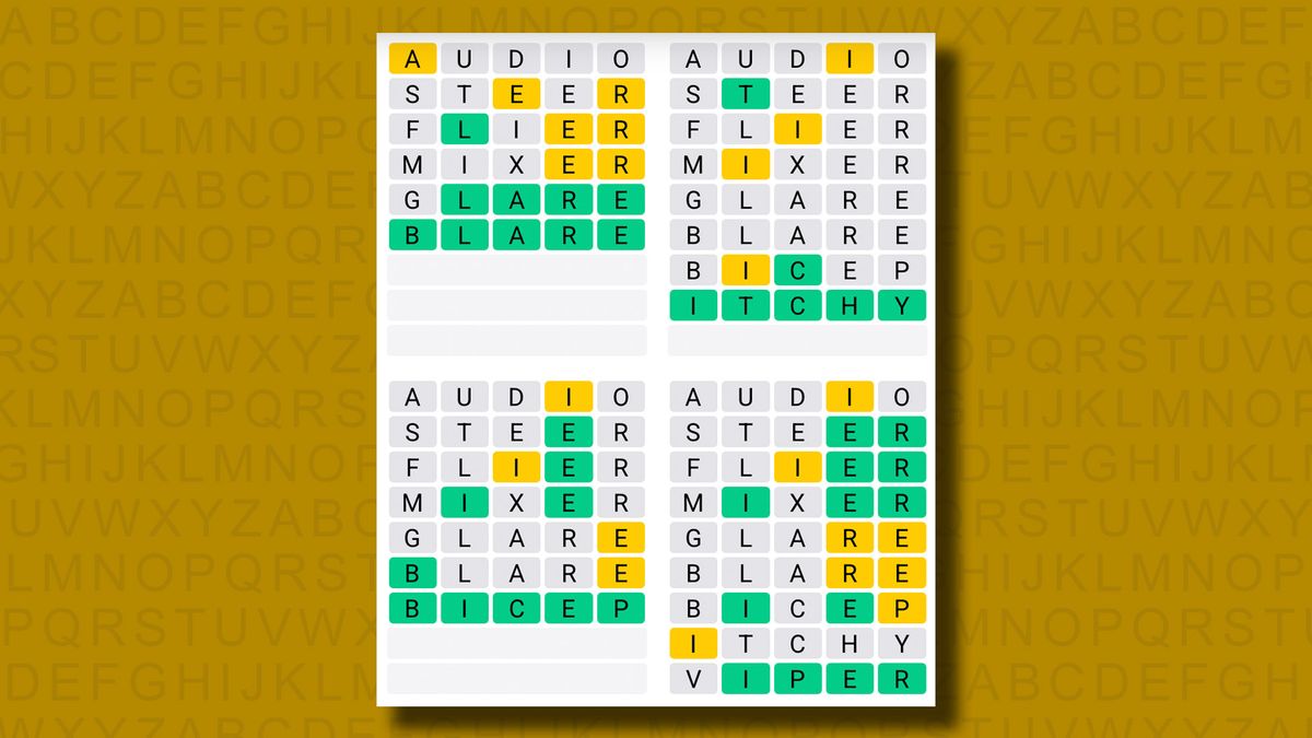 Quordle today – my hints and answers for Saturday, January 18 (game ...
