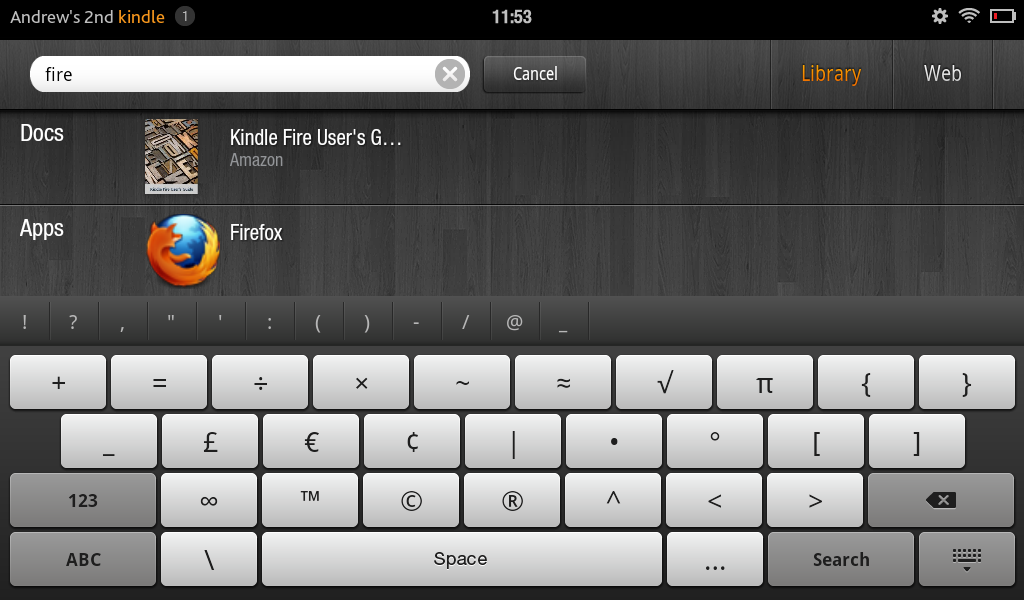 Quick Navigation Tour - The Amazon Kindle Fire: Benchmarked, Tested ...
