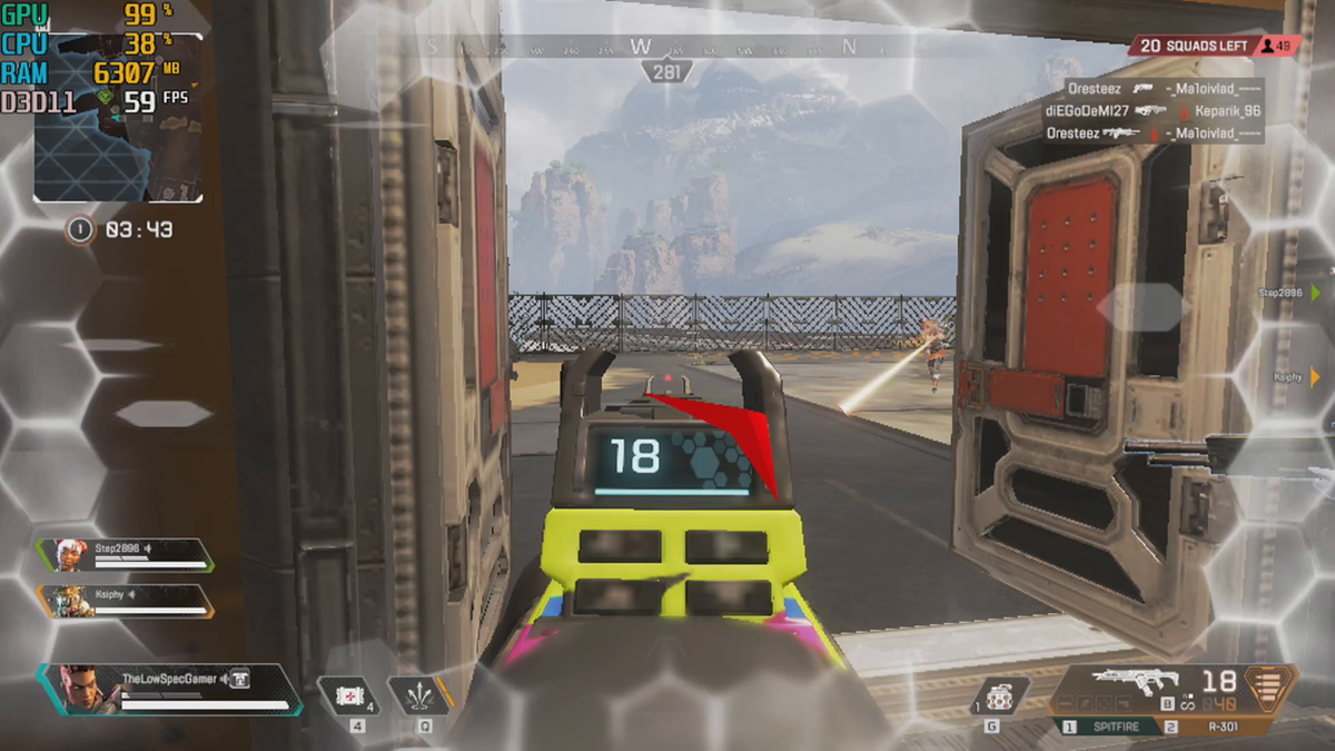 How to Play Apex Legends on Integrated Graphics - Tom's Hardware | Tom ...