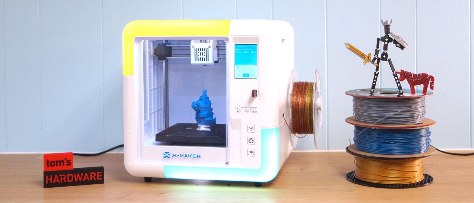AOSeed X-Maker Review: A 3D Printer for Kids and More | Tom's Hardware