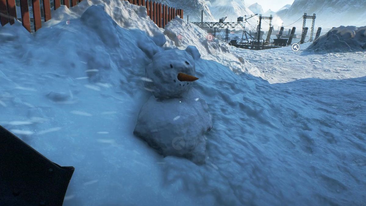 You can build a snowman in Battlefield 5 | PC Gamer