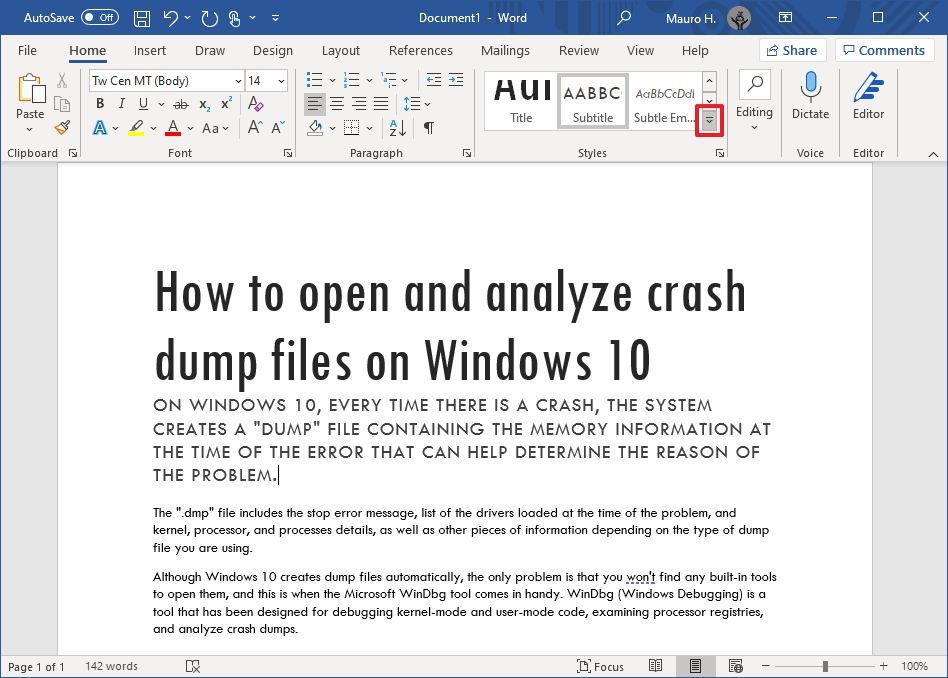 How to use content themes and styles in Microsoft Word | Windows Central