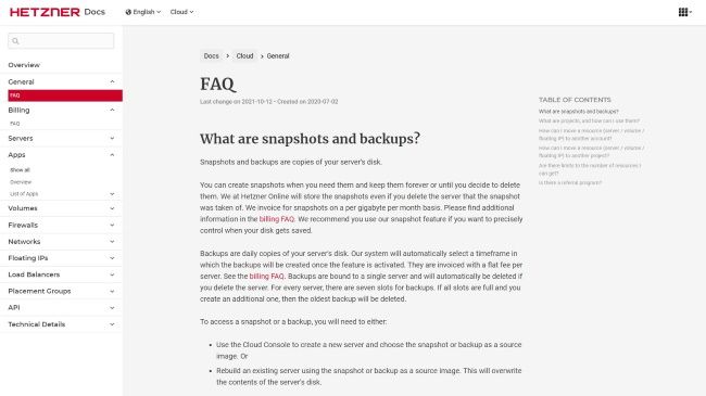 Hetzner Online review | TechRadar