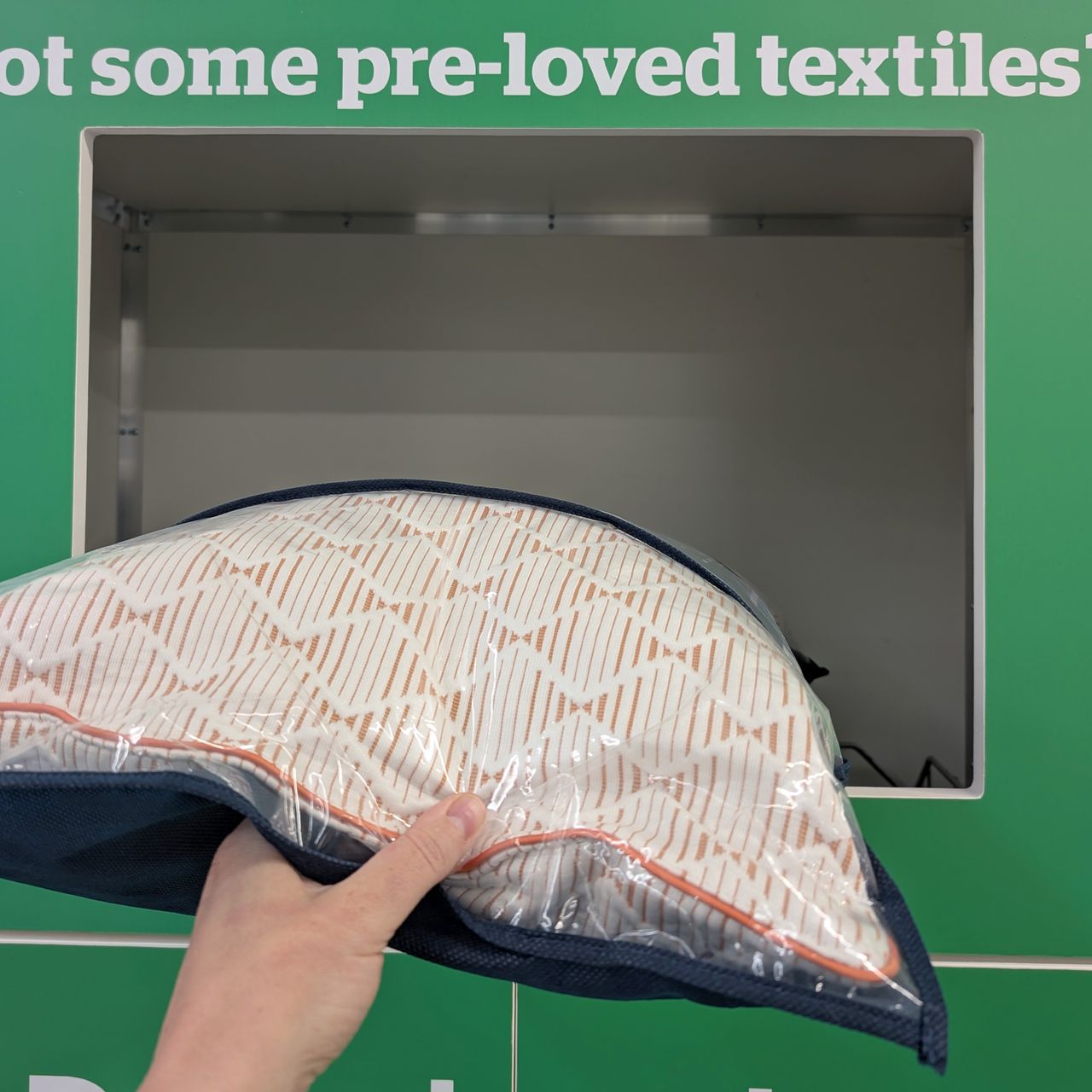 I tried Dunelm's Textile Takeback scheme, and it's so easy | Ideal Home