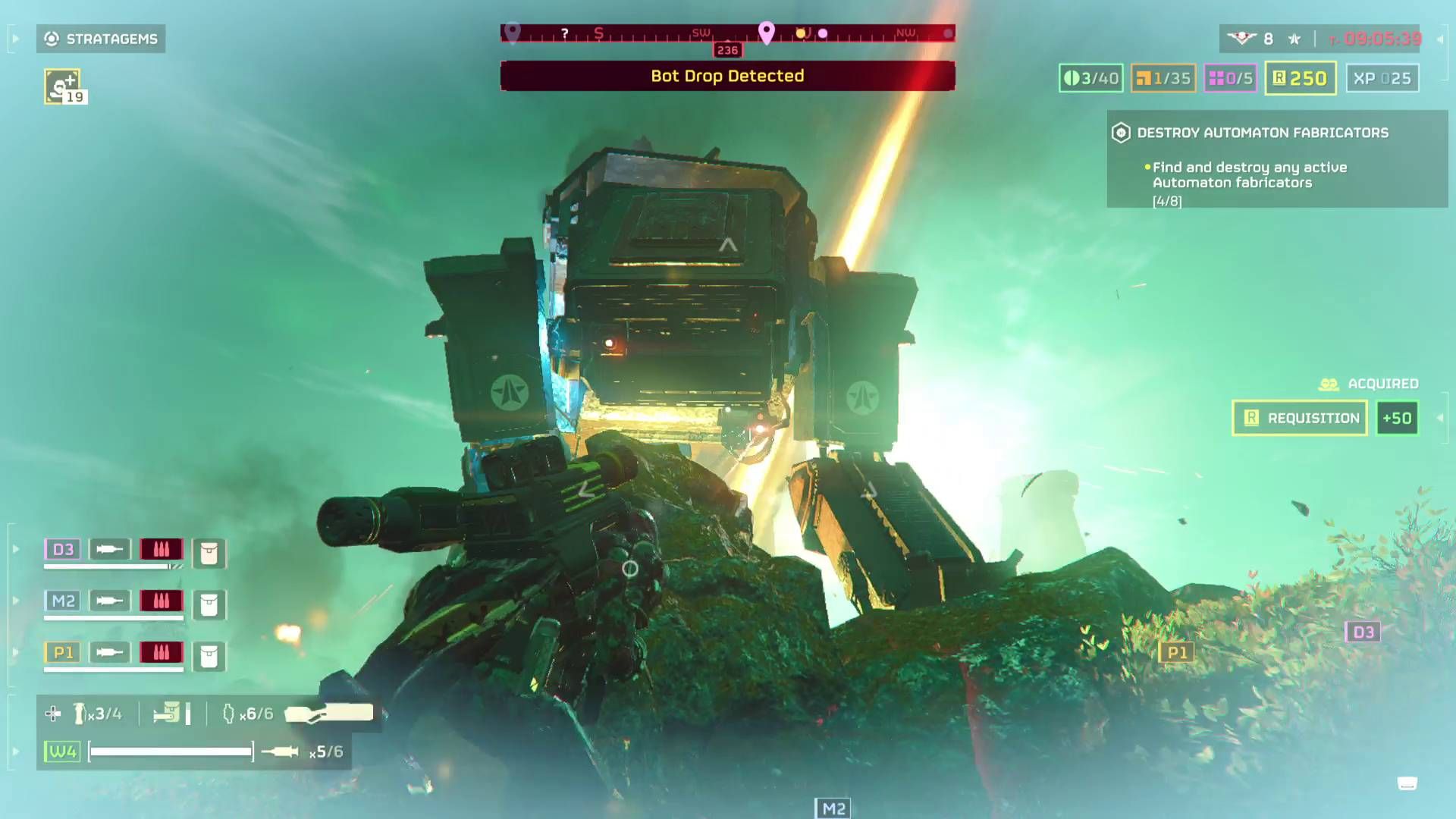 Helldivers 2's infamous Automaton Striders are back with a vengeance, just as players thought ...