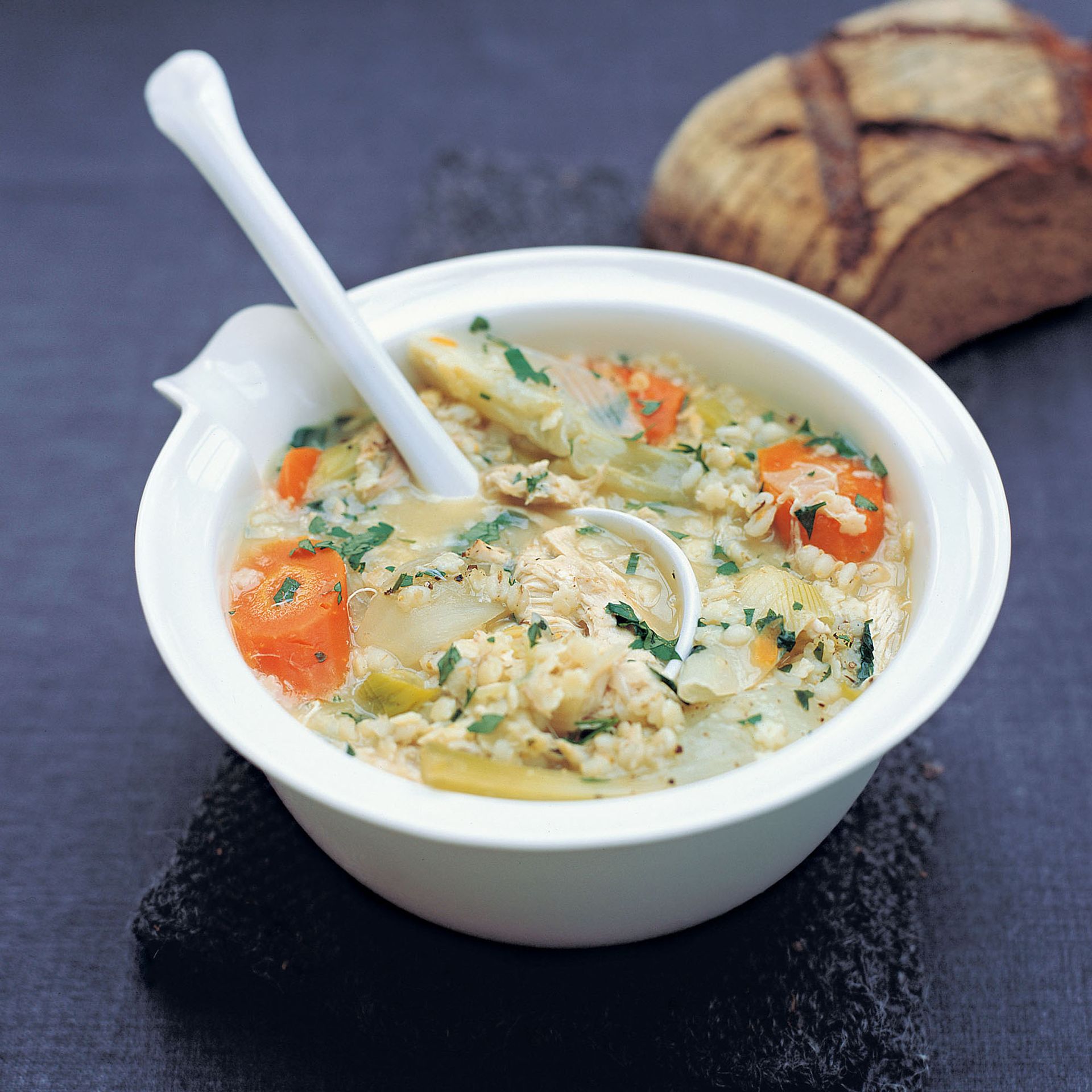 Chicken and Barley Broth | Lunch Recipes | Woman & Home