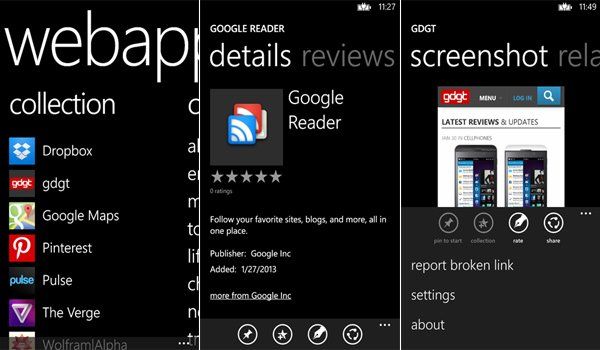 Need more apps for your Windows Phone? Try web alternatives with ...