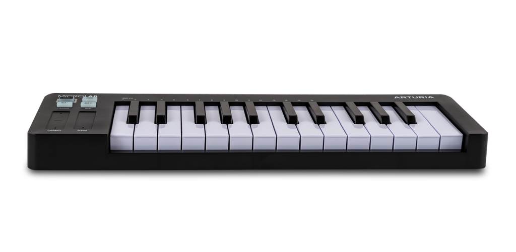Arturia upgrades its MicroLab MIDI keyboard with new keybed, sustain ...