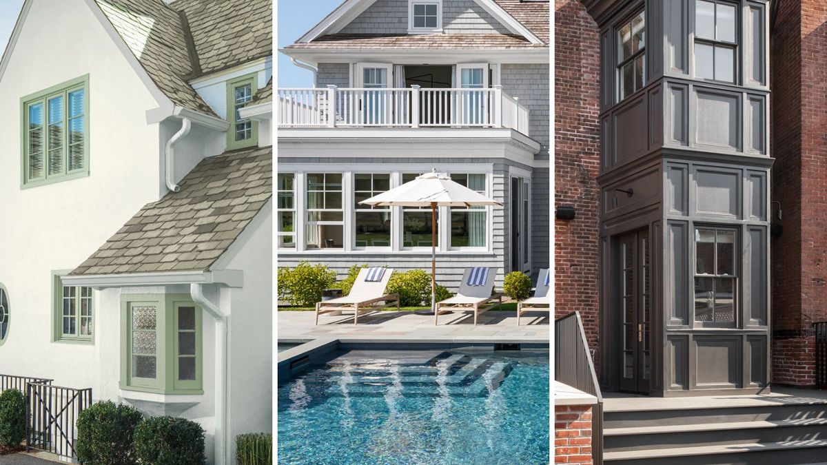 11 window trim colors to elevate your home's exterior | Homes and Gardens