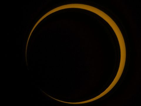 Annular solar eclipse wows skywatchers with spectacular 'ring of fire ...