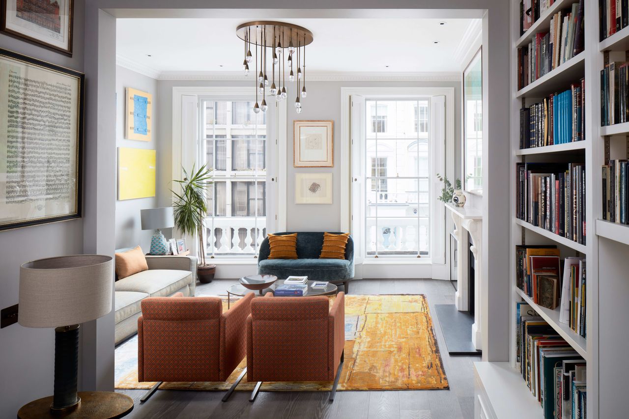 Inside a colorful London townhouse that's filled with unique designs ...