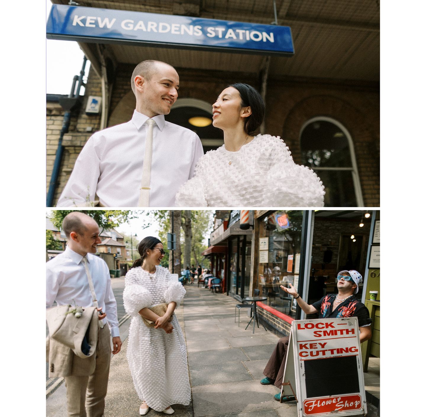 Who What Wear Weddings: Alexandra Ting and Charlie Gilbert's Intimate ...