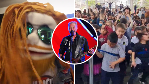 Watch kids loose their minds to Metallica and more at this metal puppet ...