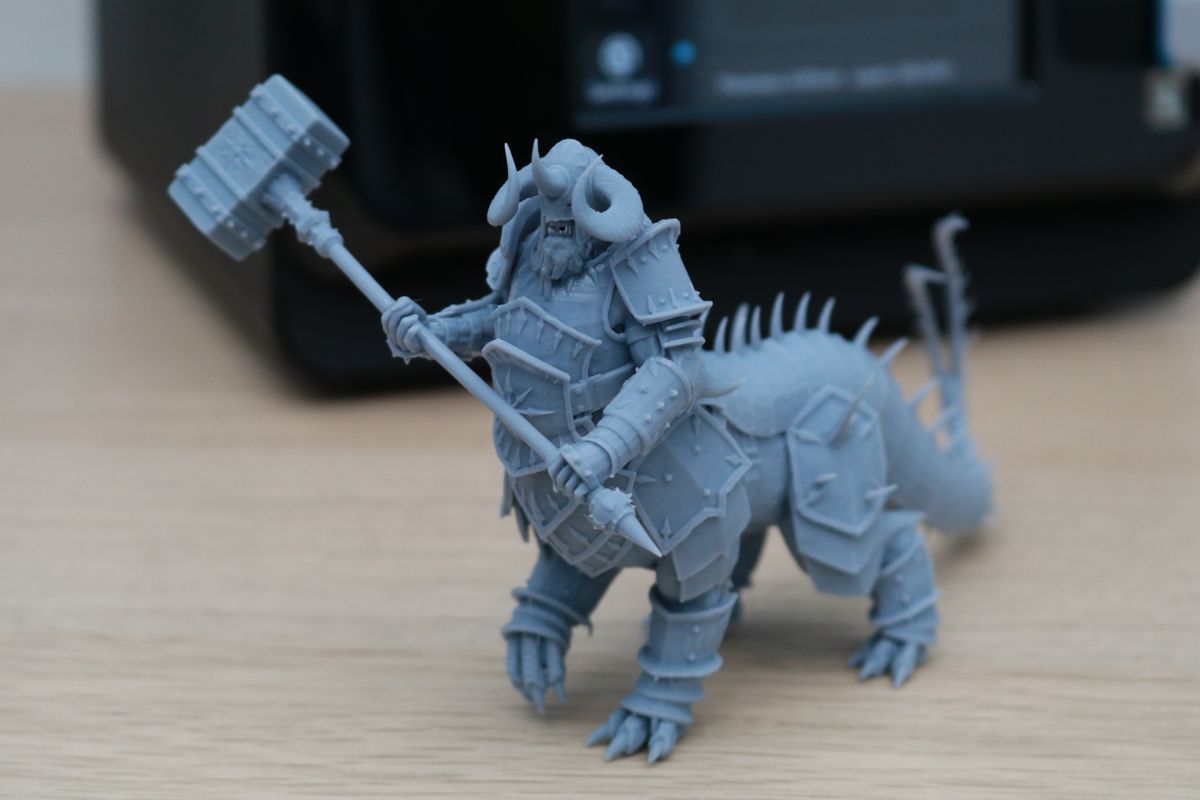 Creality Halot-One Plus review: 3D printer puts detail over volume ...