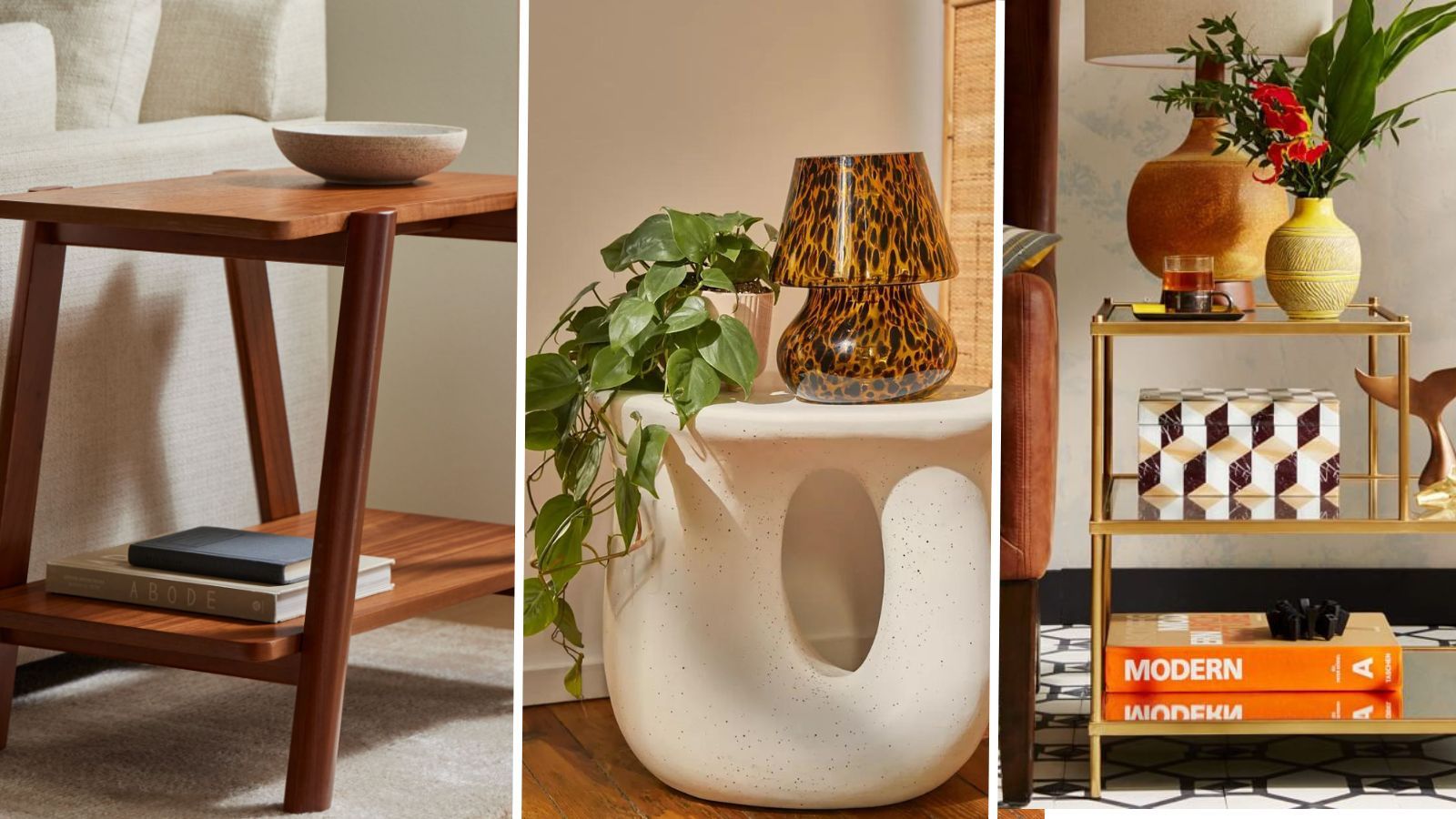 How to Style Small Living Room End Tables | Real Homes