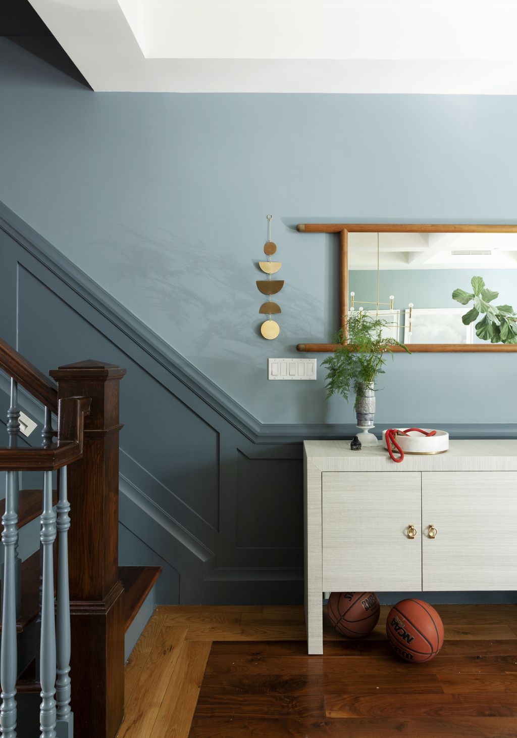 Staircase paneling ideas, from color to panel styles | Livingetc