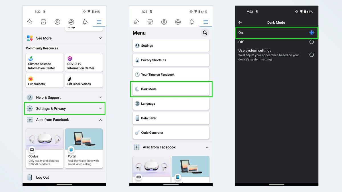 How to use Facebook Dark Mode on Android, iPhone and desktop | Tom's Guide