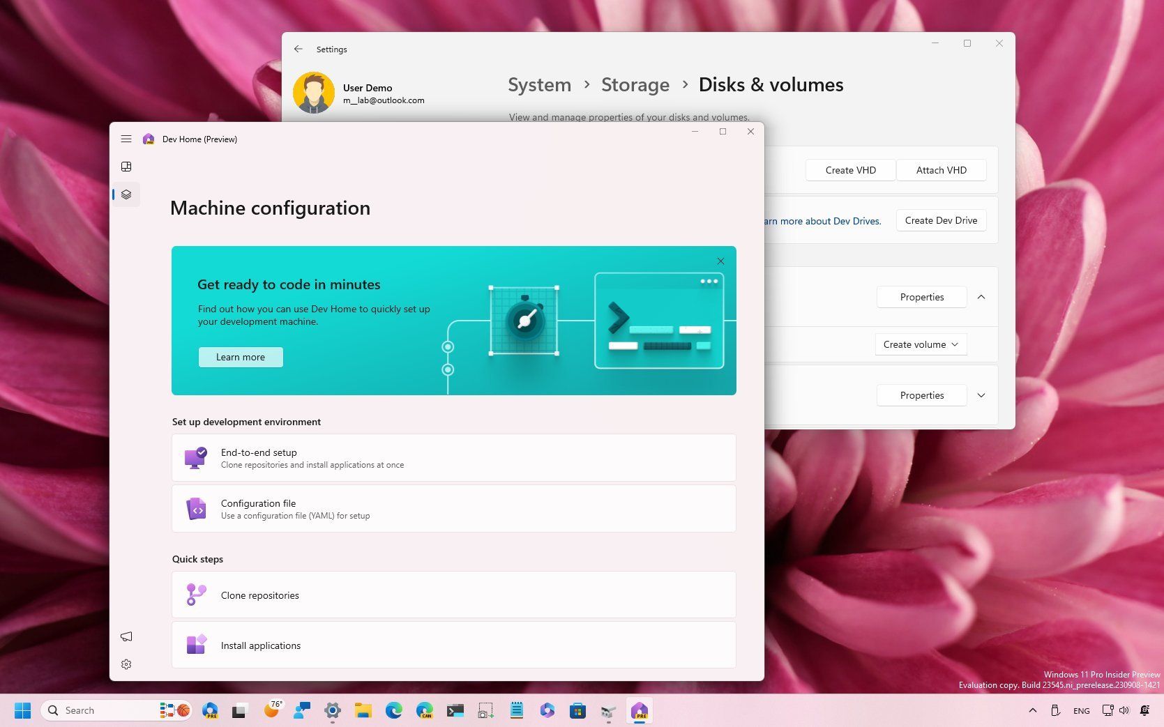 How to use the Dev Home app on Windows 11 | Windows Central