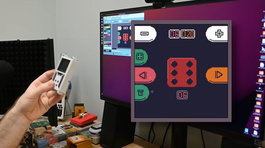 This Raspberry Pi Pico 3D printed digital dice throws luck to the ...