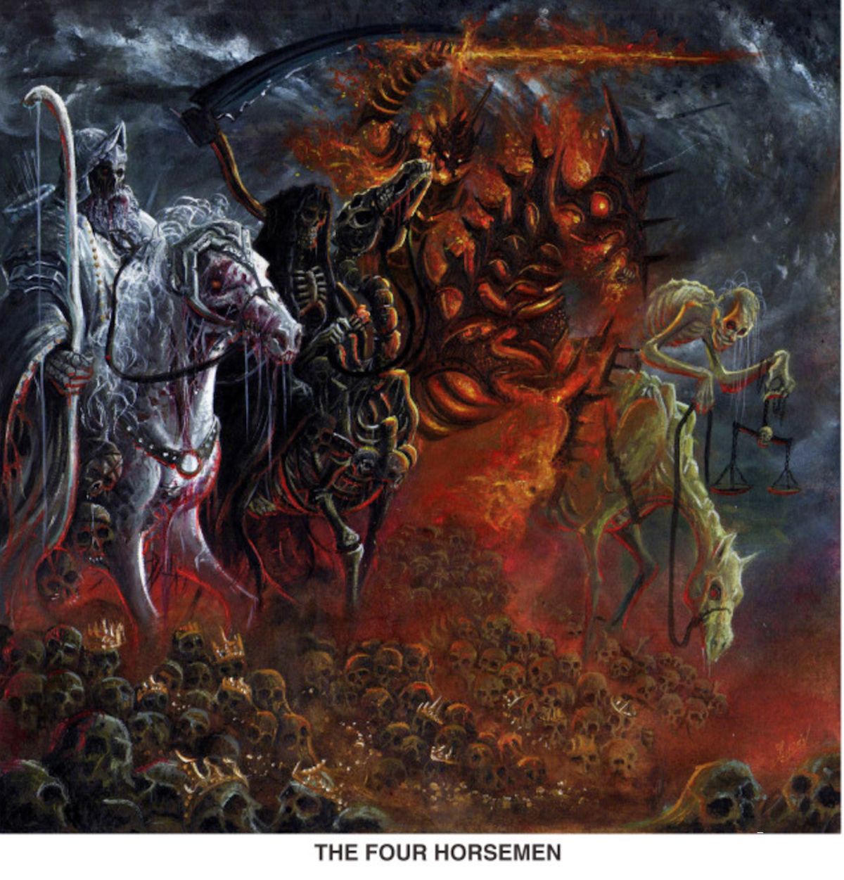 A Colombian artist is painting brutal artwork for every song on Kill ...