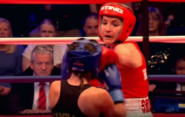 Sport Relief 2018: Helen Skelton 'batters' Camilla Thurlow in boxing ...
