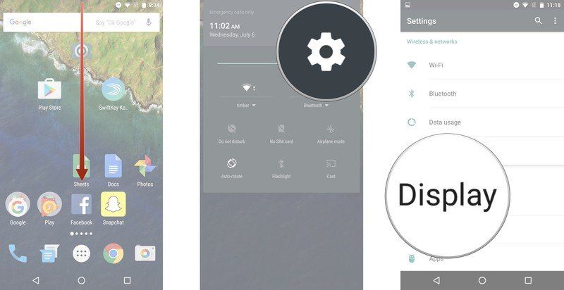 How to adjust screen brightness and sleep settings on Android | Android ...