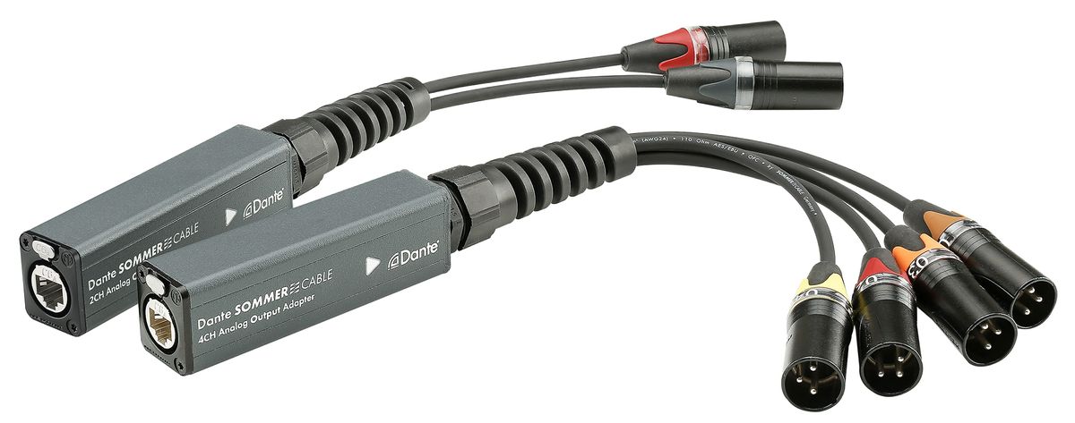 Sommer Cable introduces LED/Powered Dante Adaptors | TV Tech