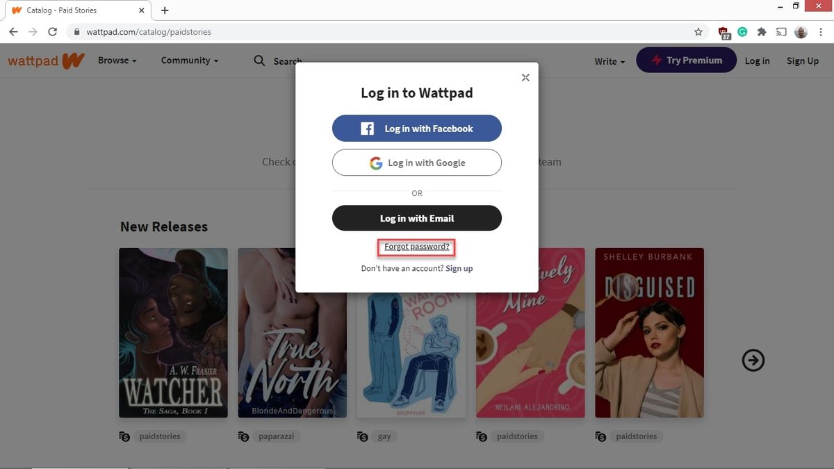 How to change or reset your Wattpad password | TechRadar
