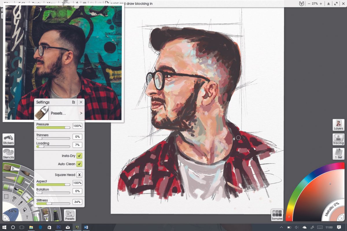 How to create a digital oil painting using ArtRage | Creative Bloq
