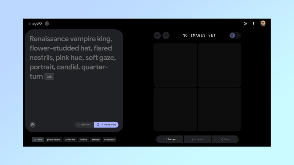 Google's new ImageFX AI image creator lets you make pictures from text ...
