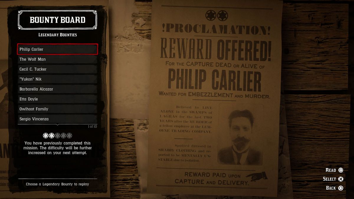 Red Dead Online Legendary Bounties: How to capture and bring in all ten ...