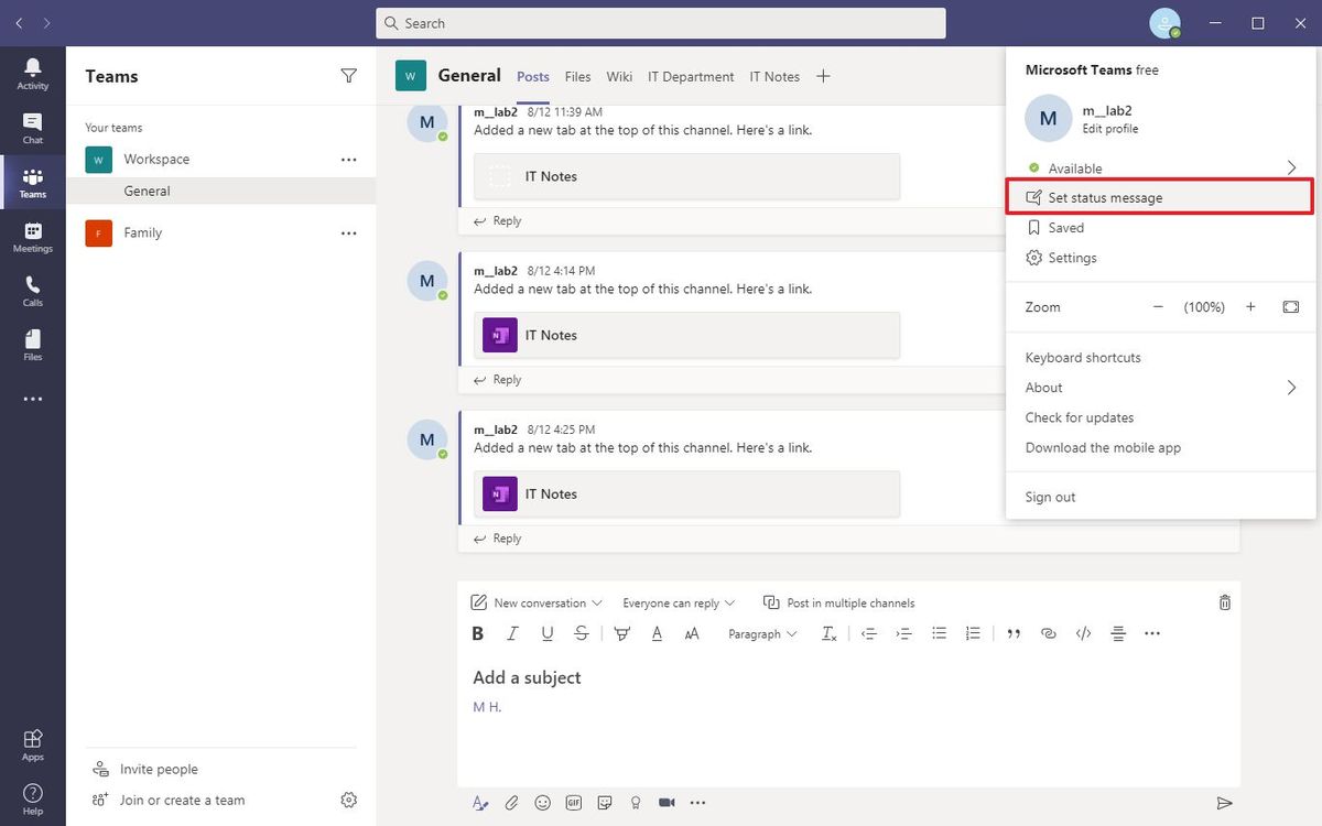 How to change status settings on Microsoft Teams | Windows Central