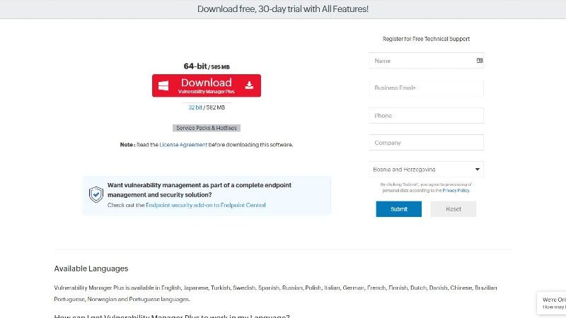 ManageEngine Vulnerability Manager Plus | TechRadar