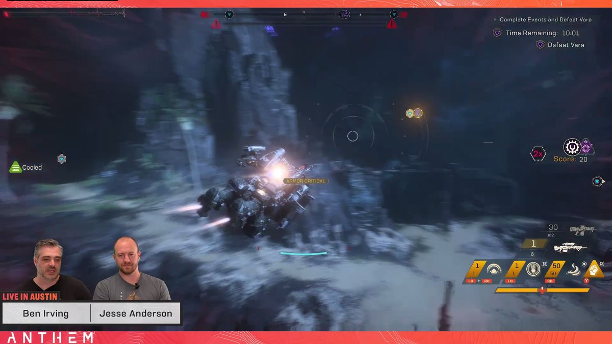 BioWare finally unveils Anthem's endgame Cataclysm event, but it looks ...