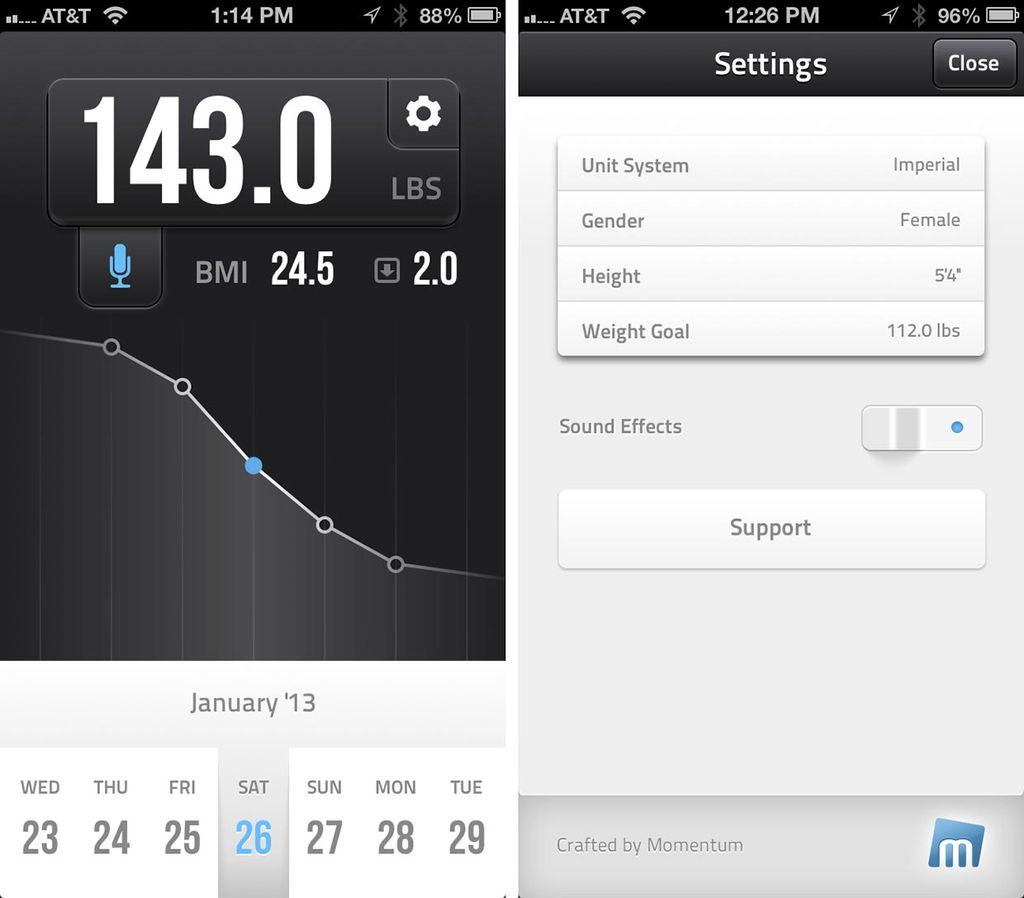 Weight Record for iPhone review | iMore