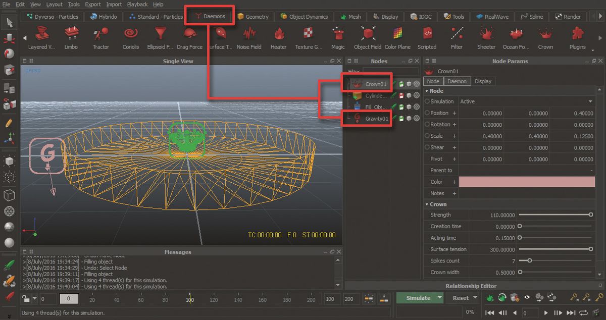 Use particles to create a 3D splash | Creative Bloq