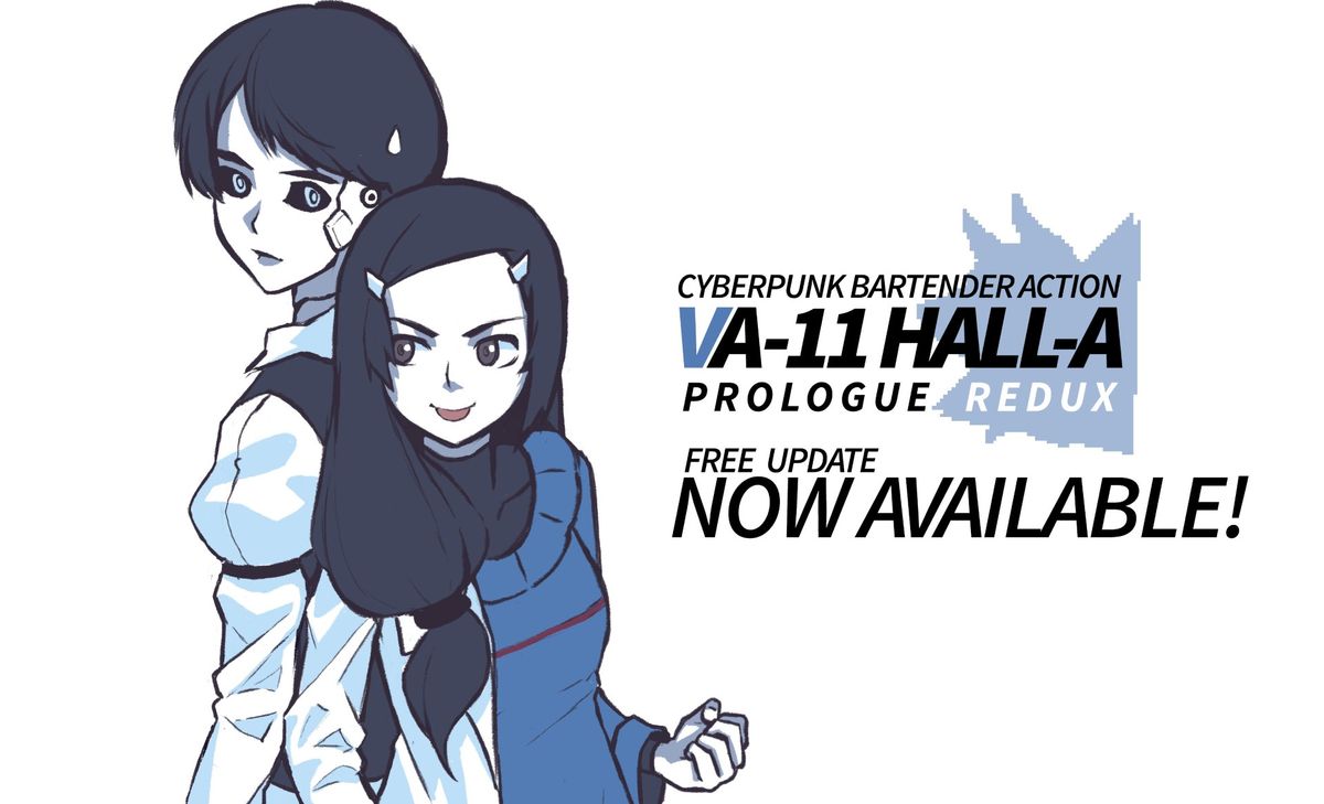 VA-11 HALL-A now includes "redux" prologue chapters | PC Gamer