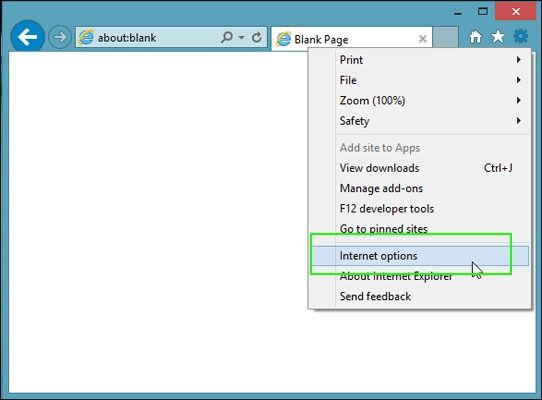 How to Set a Blank Home Page in IE, Firefox and Chrome | Laptop Mag