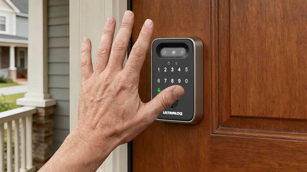 This Ultraloq smart lock scans your face and palm to unlock your door | T3