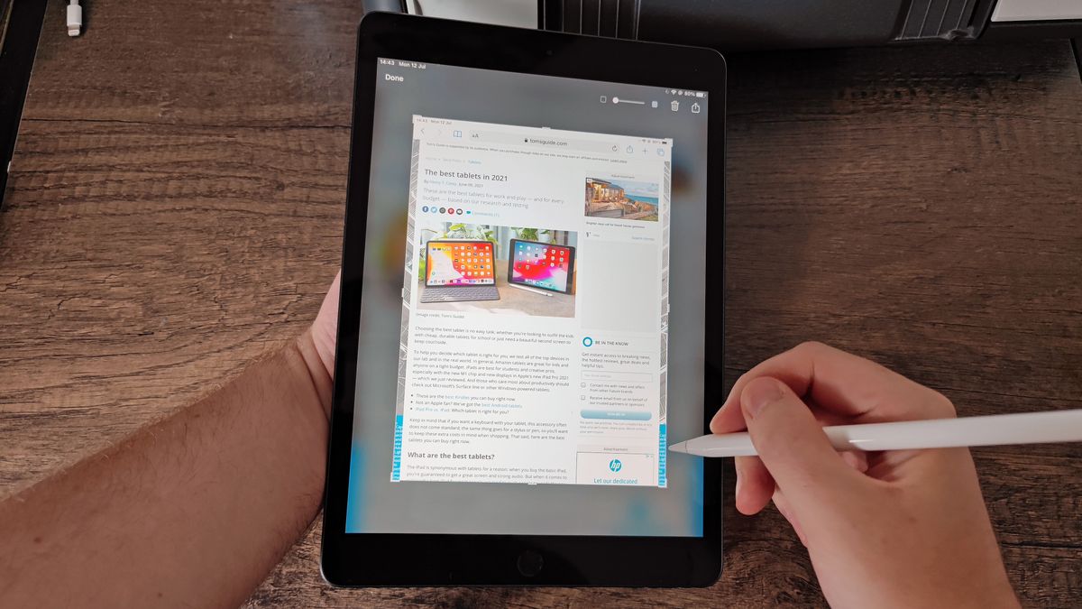 How to screenshot on iPad | Tom's Guide