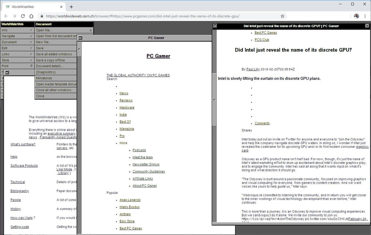 Here’s what it was like to surf the web in 1990 on the very first ...