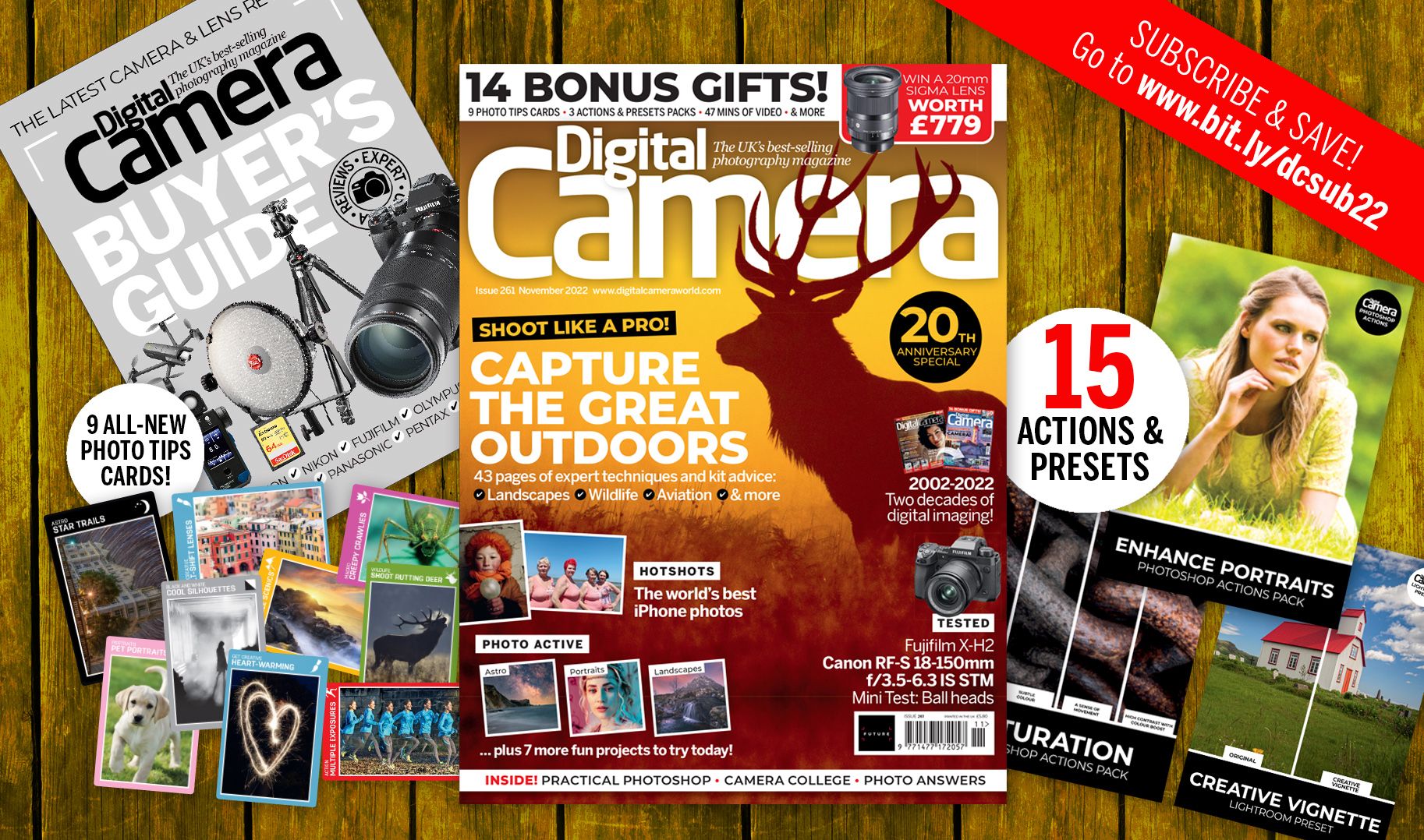 Get 14 bonus gifts with the November issue of Digital Camera mag ...