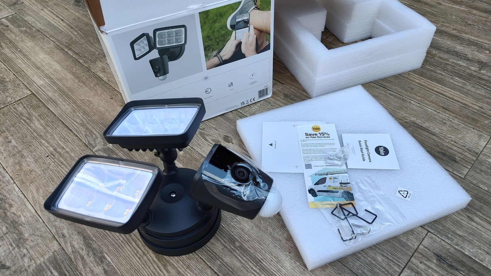 Yale Floodlight Camera review: Lights, camera, siren! | T3