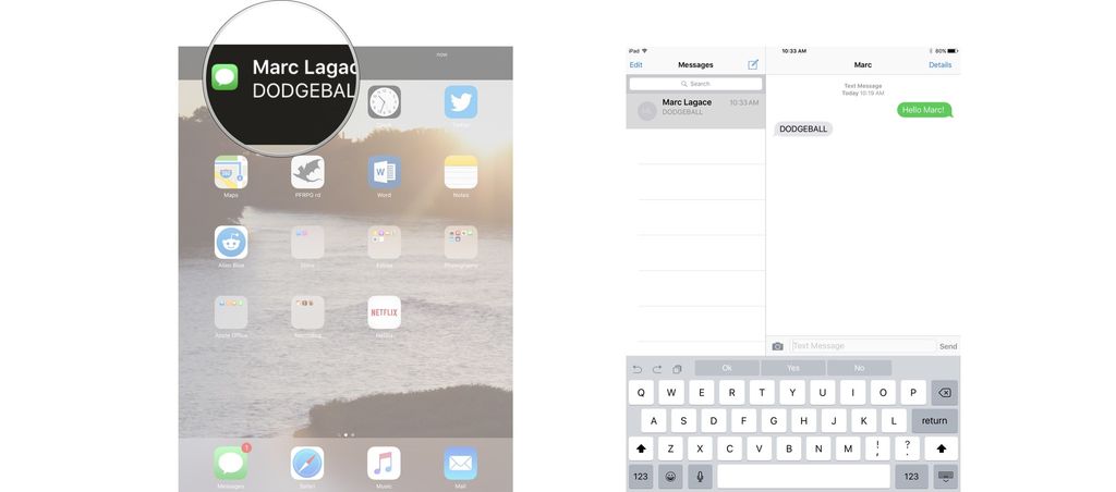 How to get SMS text messages on your iPad | iMore