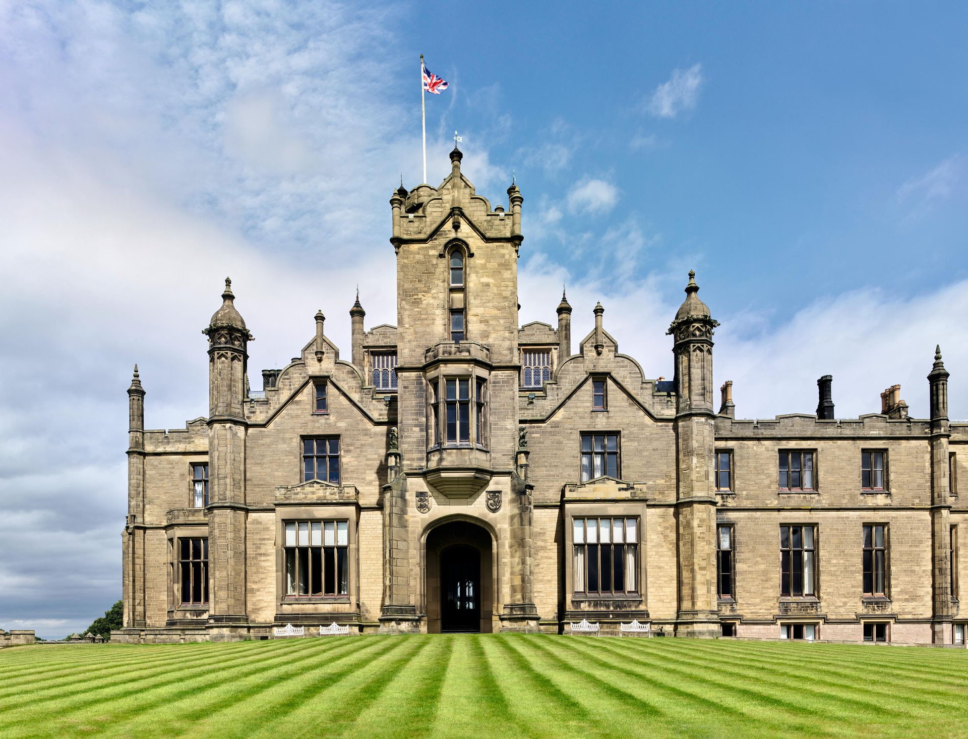 Allerton Castle: The great country house that blends Hampton Court ...